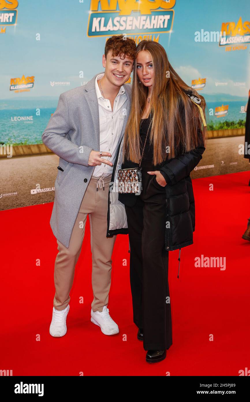 Berlin, Germany. 10th Nov, 2021. Loris Zimmerli and Lea Katharina Maria ...