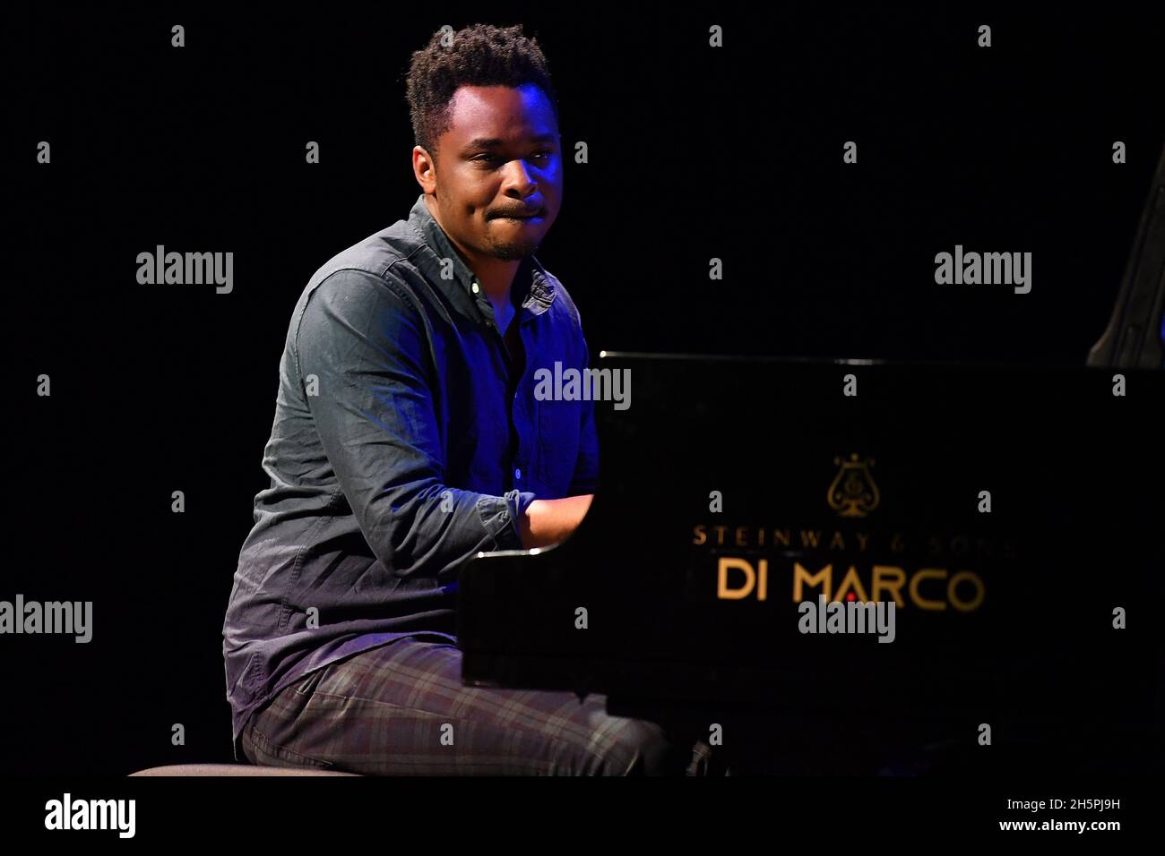 Taber Gable during the concert at Auditorium Parco della Musica ...