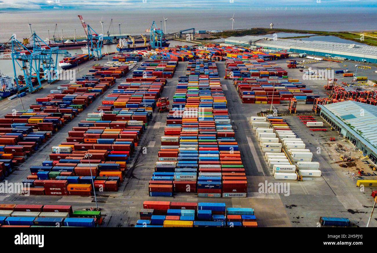 General Views of the Port of Liverpool Stock Photo - Alamy