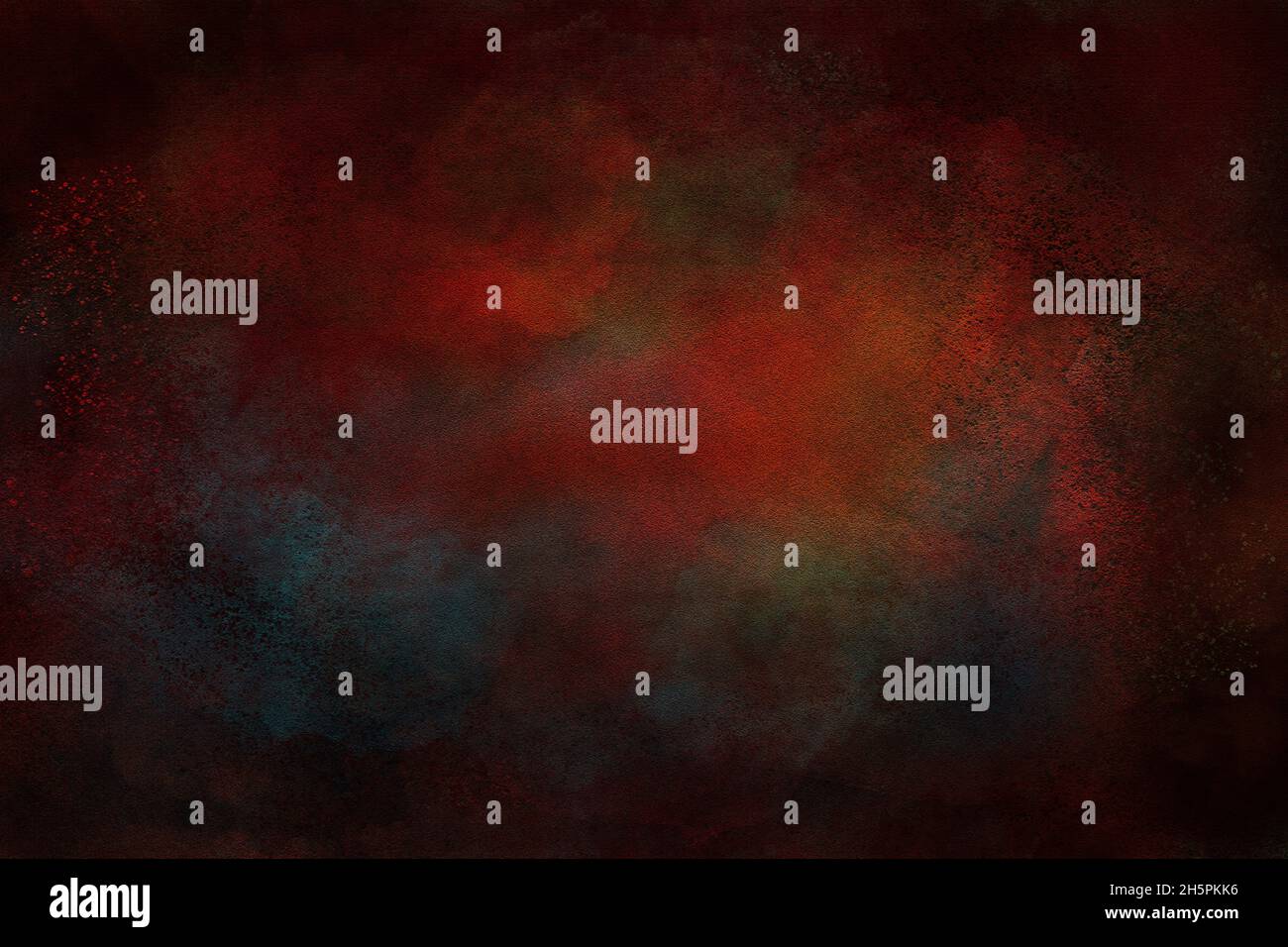 Worn, digitally painted vintage background in warm dark colors Stock ...