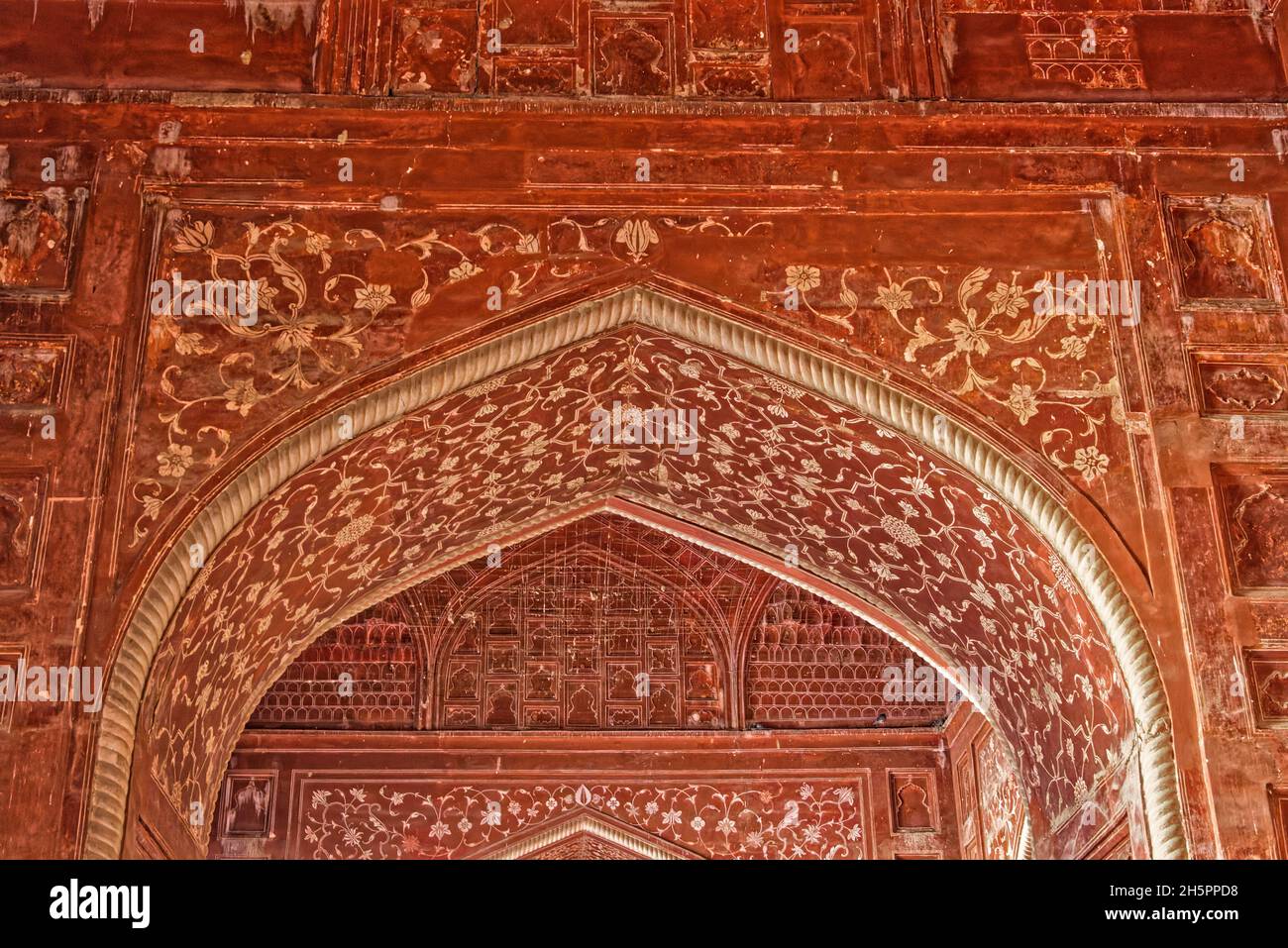Interior, Taj Mahal Stock Photo - Alamy