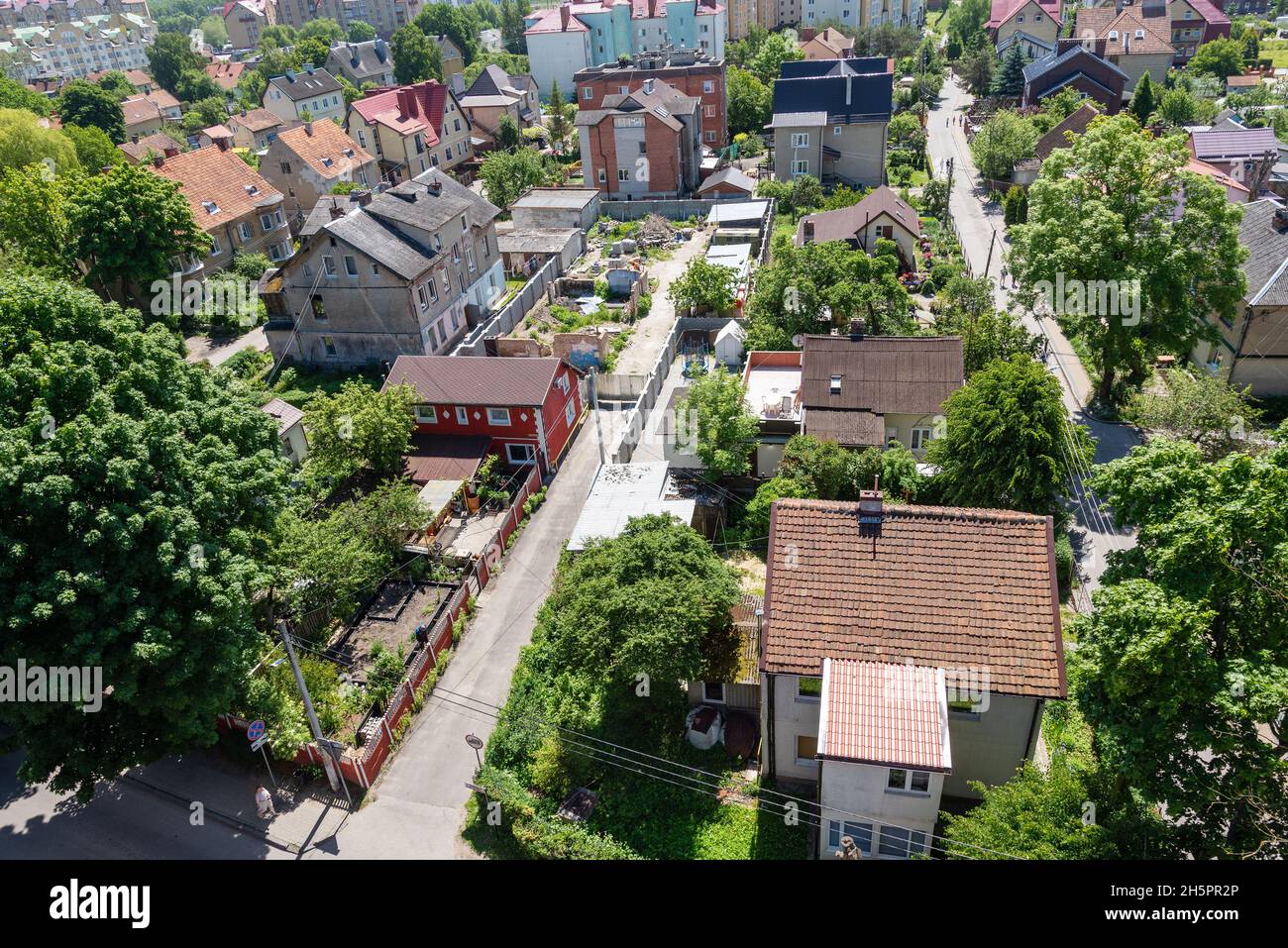 Zelenogradsk, Russia June 2021 A magnificent urban landscape that can ...