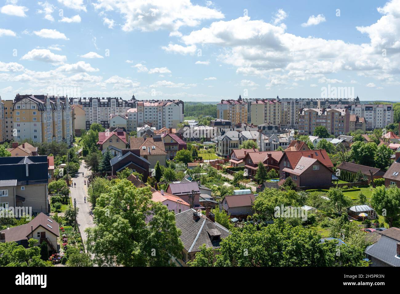 Zelenogradsk, Russia June 2021 A magnificent urban landscape that can ...