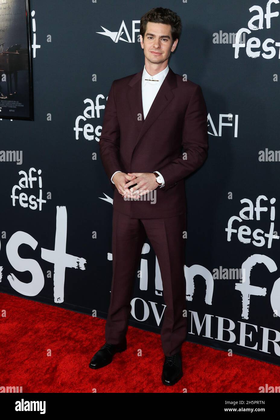 HOLLYWOOD, LOS ANGELES, CALIFORNIA, USA - NOVEMBER 10: Actor Andrew ...