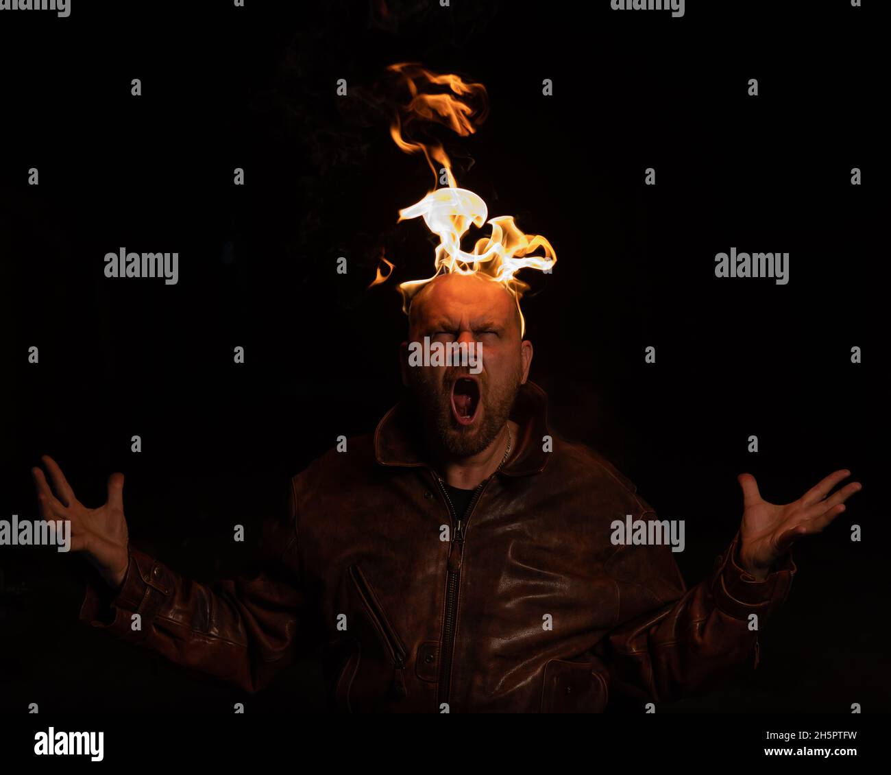 Flaming mad hi-res stock photography and images - Alamy