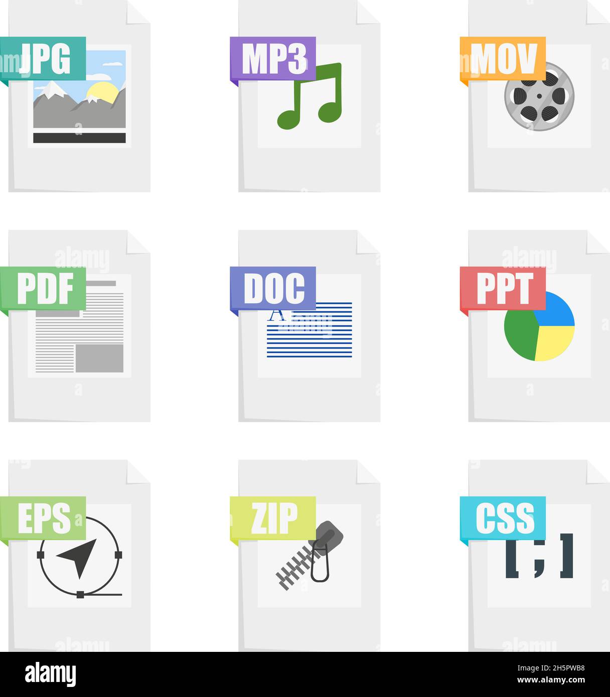 Illustration template ppt hi-res stock photography and images - Alamy