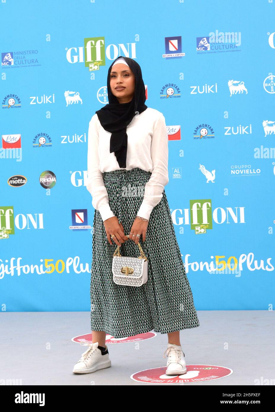 GIFFONI VALLE PIANA,ITALY - July 25,2021: Tasnim Ali at Giffoni Film ...