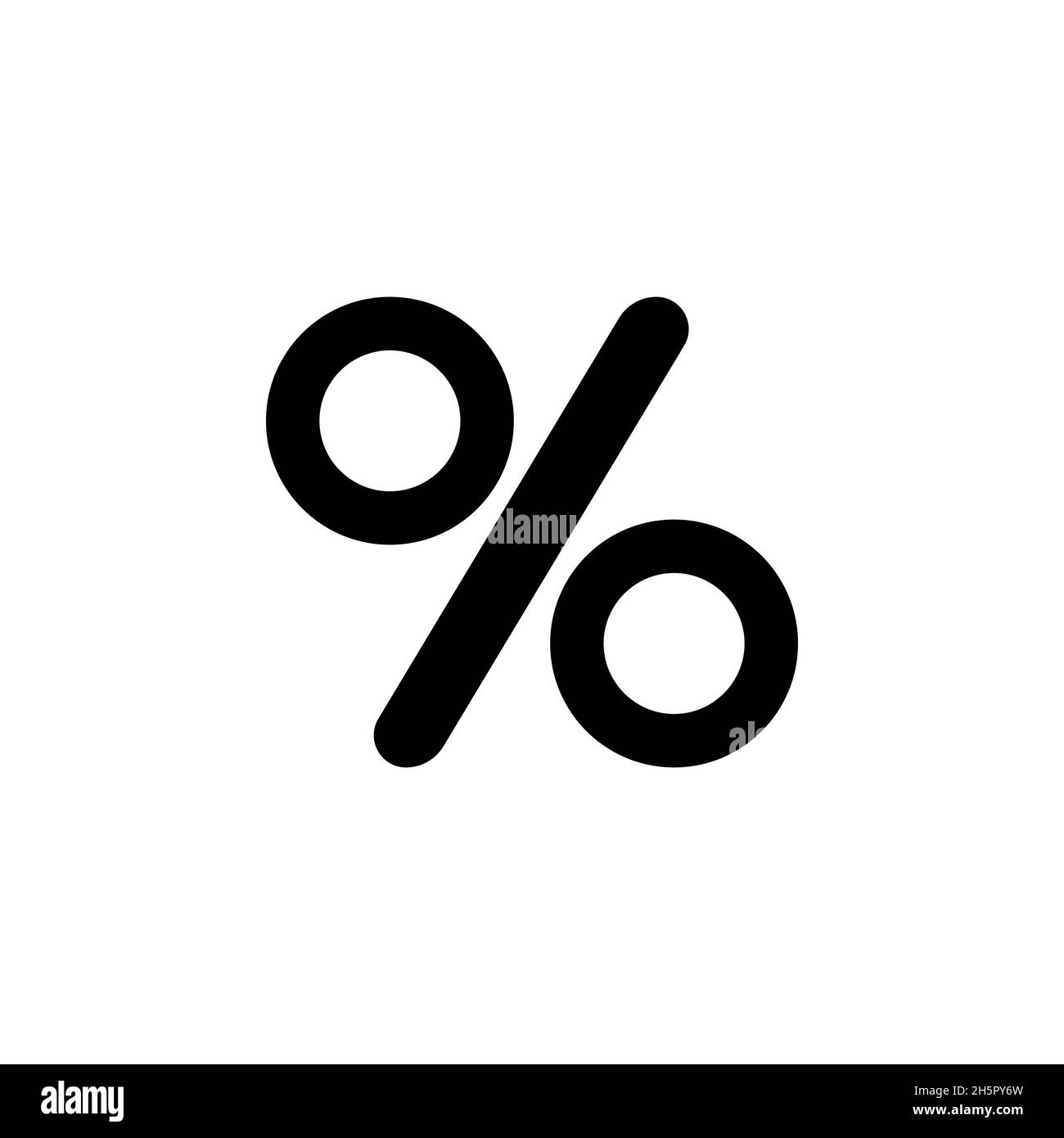Percent vector icon, discount symbol flat vector simple isolated ...