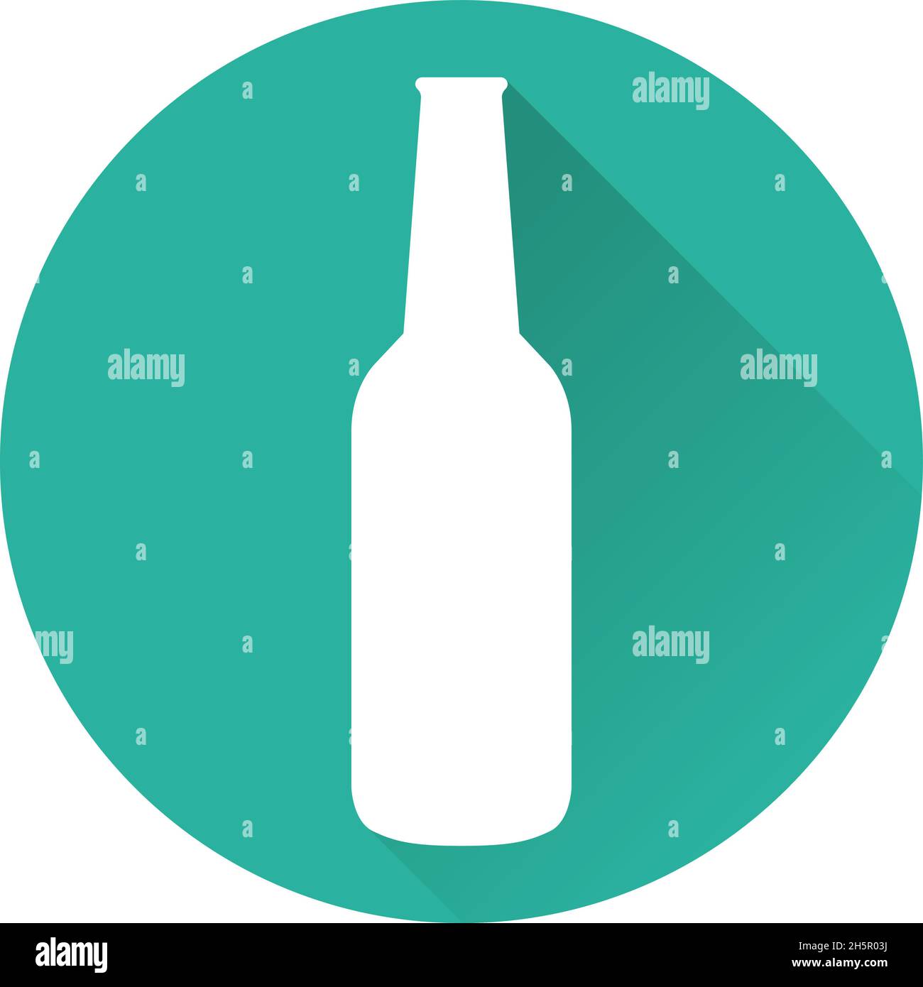 Glass bottle icon hi-res stock photography and images - Alamy