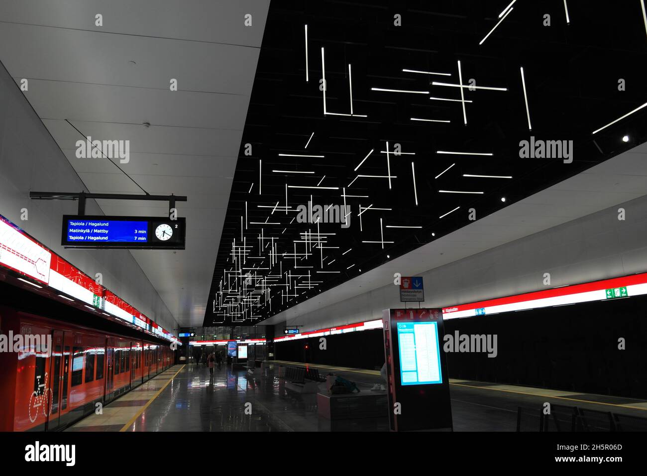 Metro station at Helsinki Stock Photo - Alamy