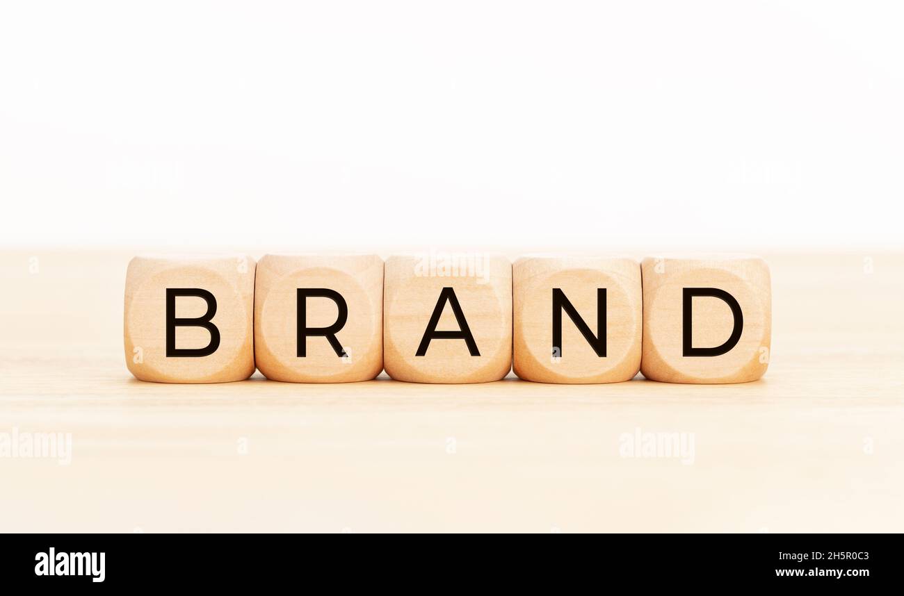 Brand symbol concept word hi-res stock photography and images - Alamy