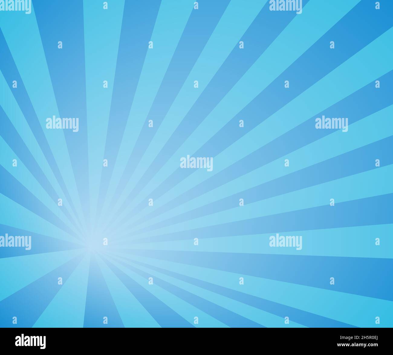 background comic blue rays, pop art, vector illustration Stock Vector ...