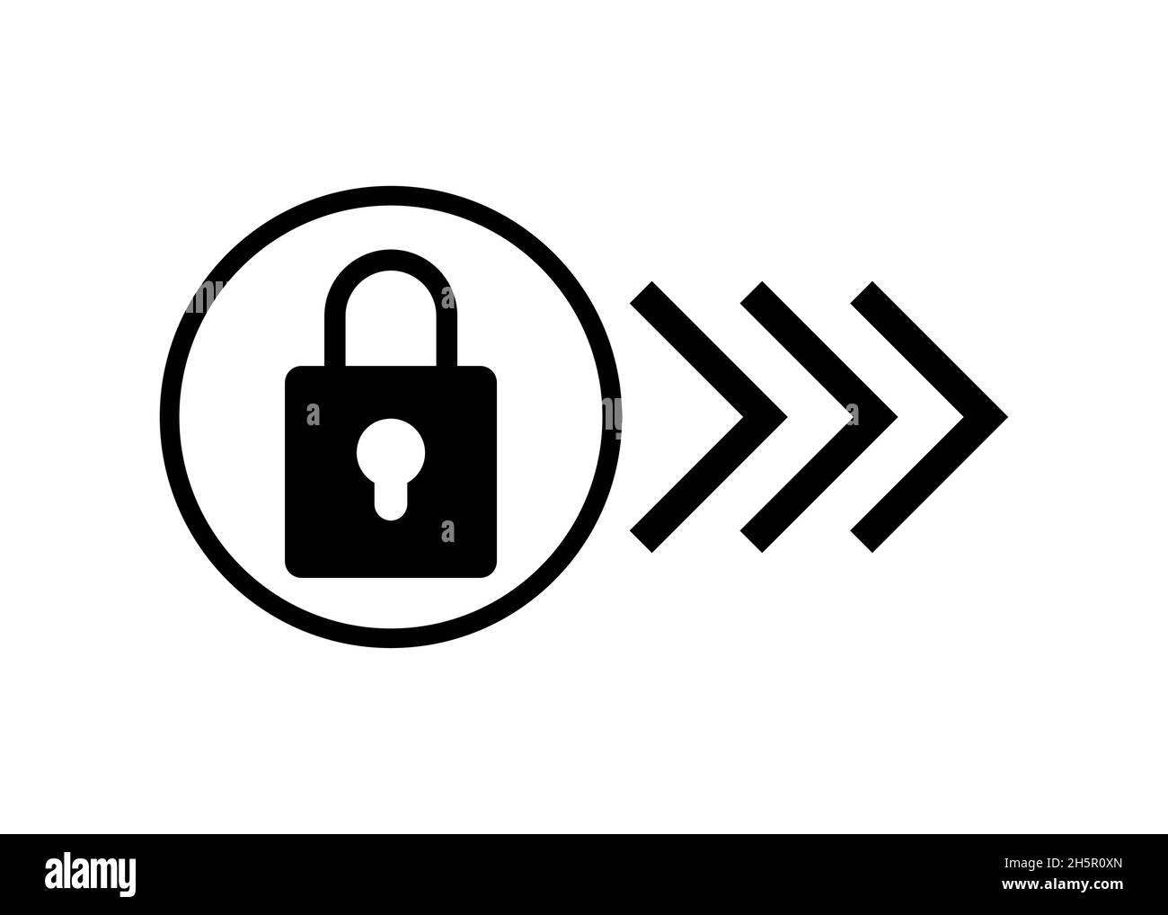 Unlock slide vector swipe digital button, slider icon of phone device ...