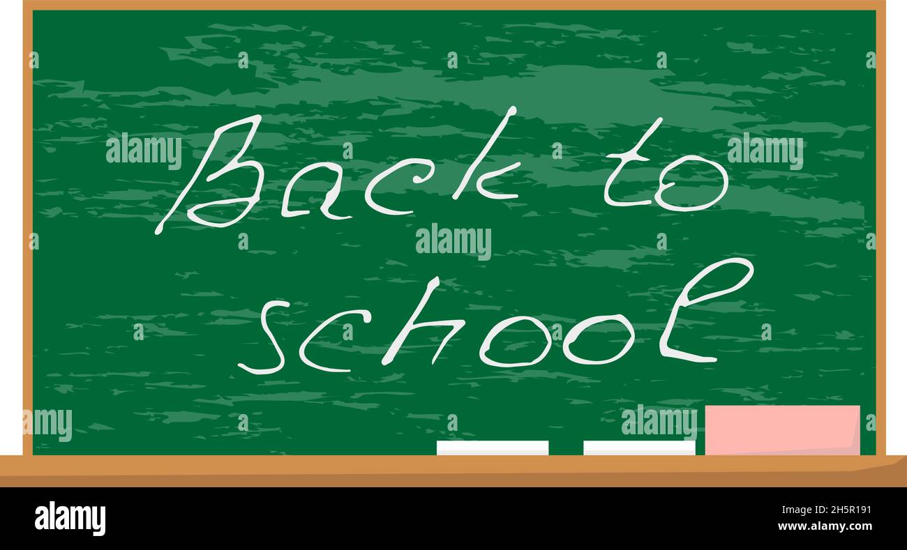 Blackboard menu concept blank Stock Vector Images - Alamy