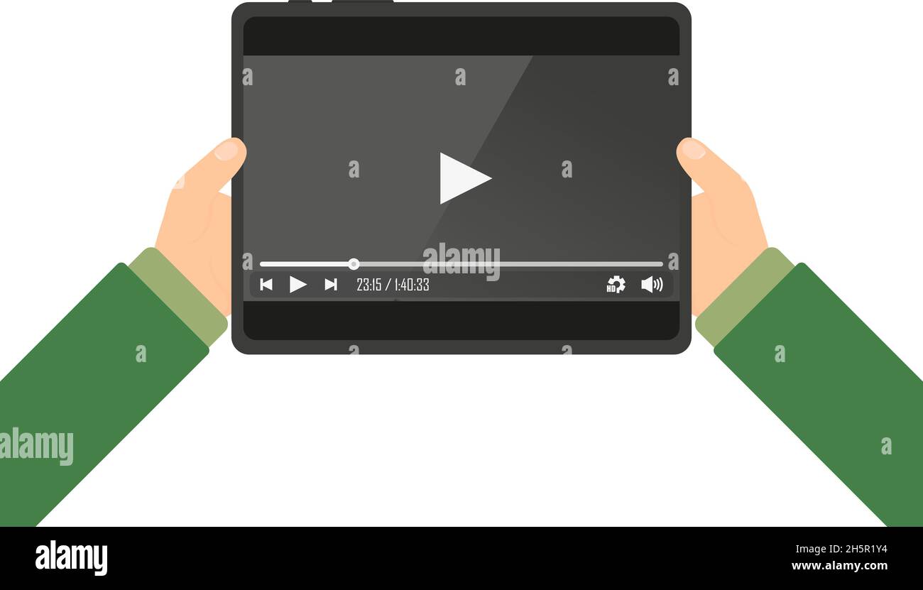 Video tutorial icon on Stock Vector Images - Alamy