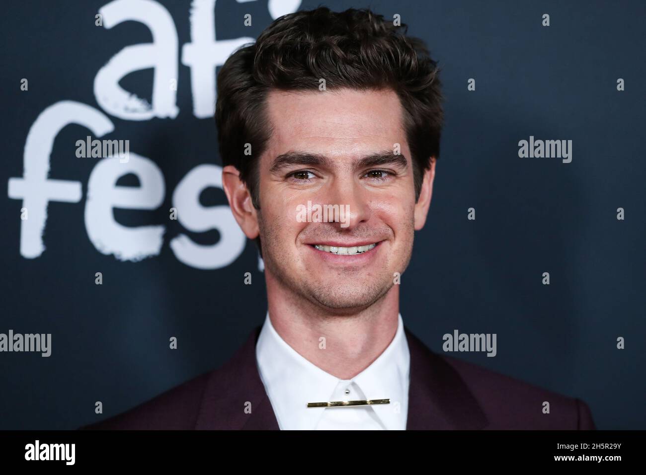 Andrew garfield attending hi-res stock photography and images - Alamy