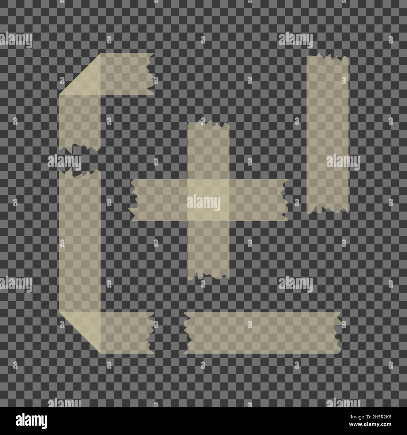 Masking tape cut out Stock Vector Images - Alamy