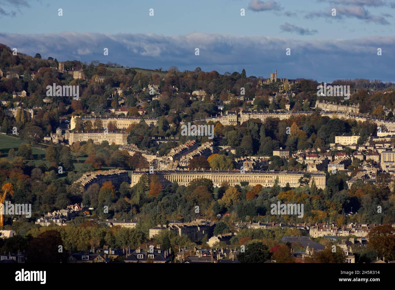Autumn view over bath Stock Photo - Alamy