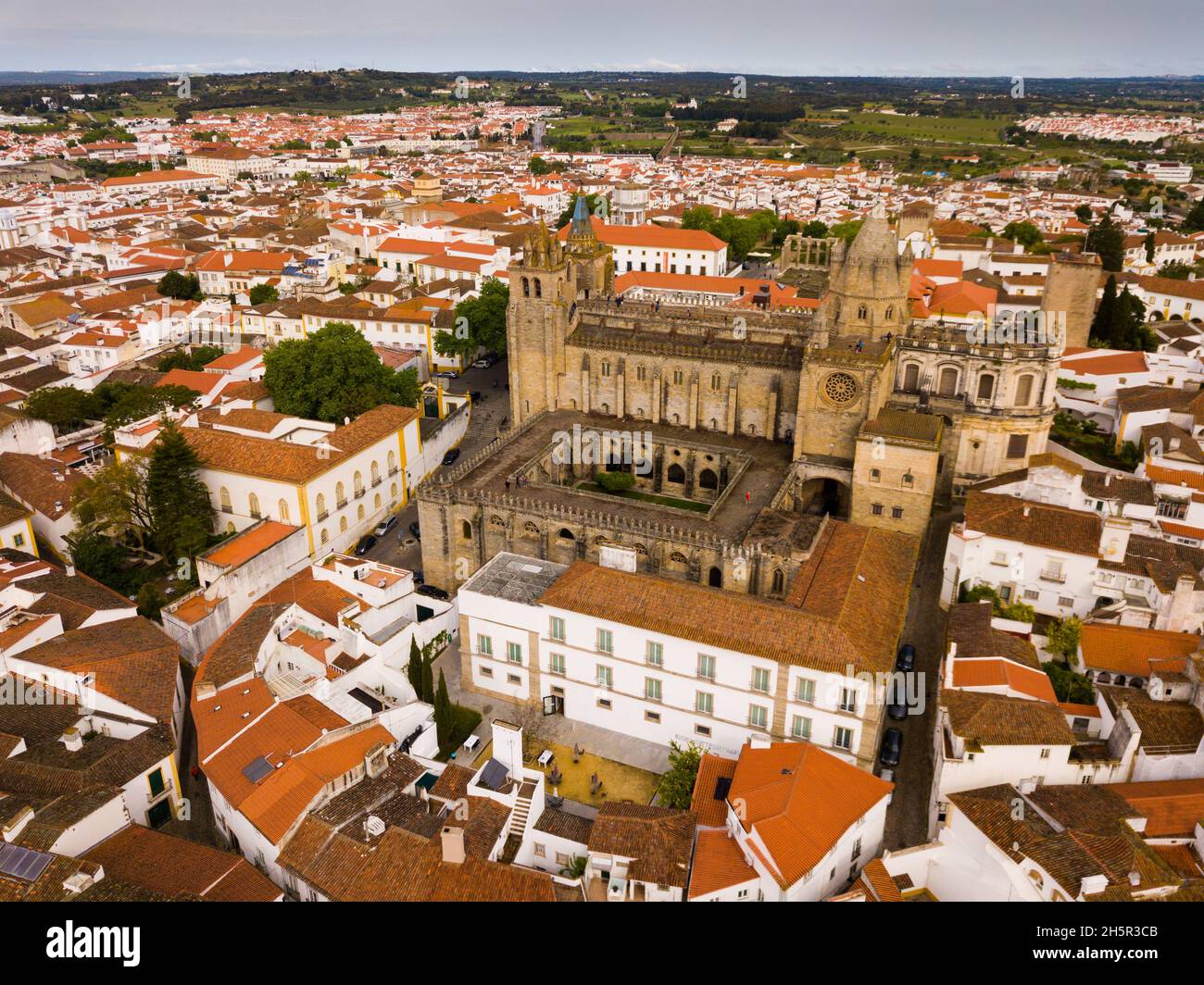 Portugal evora aerial view hi-res stock photography and images - Alamy
