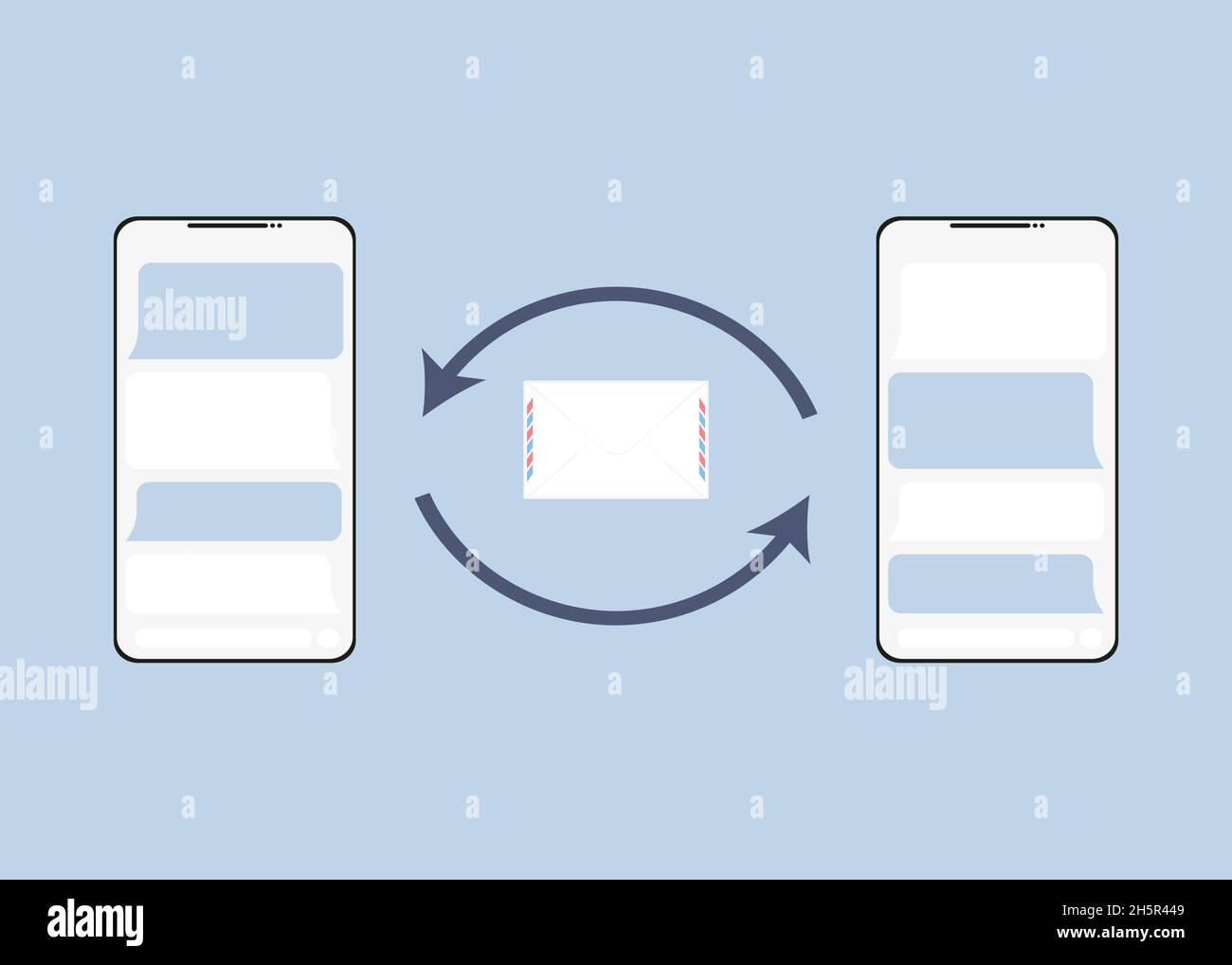 Notification messages Stock Vector Images - Alamy