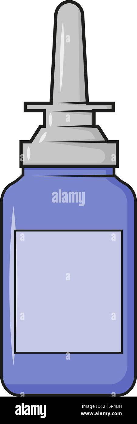Nose spray symbol Stock Vector Images - Alamy