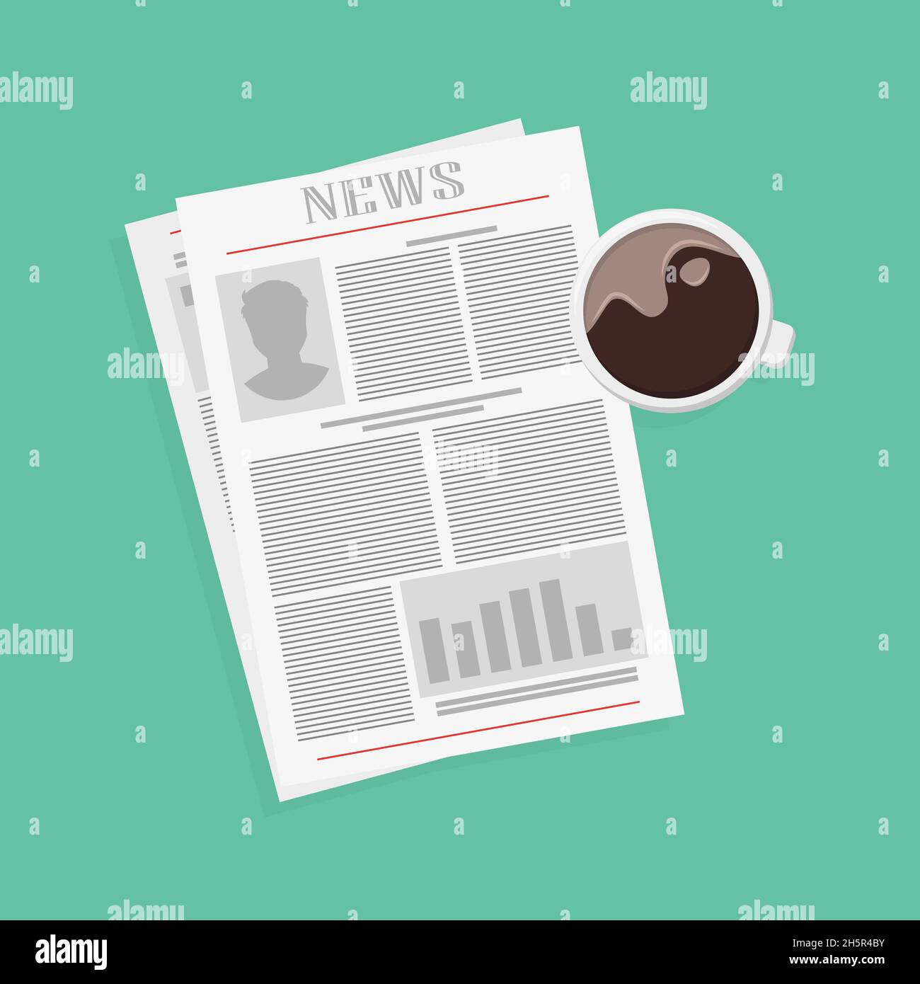 Newspapers report Stock Vector Images - Alamy