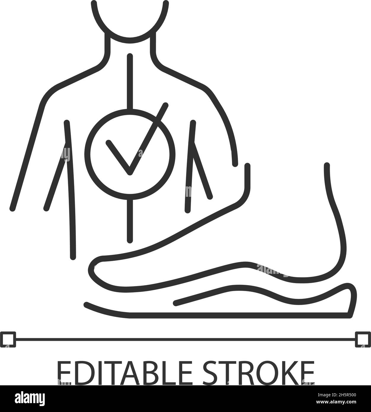 Orthotics linear icon Stock Vector Image & Art - Alamy