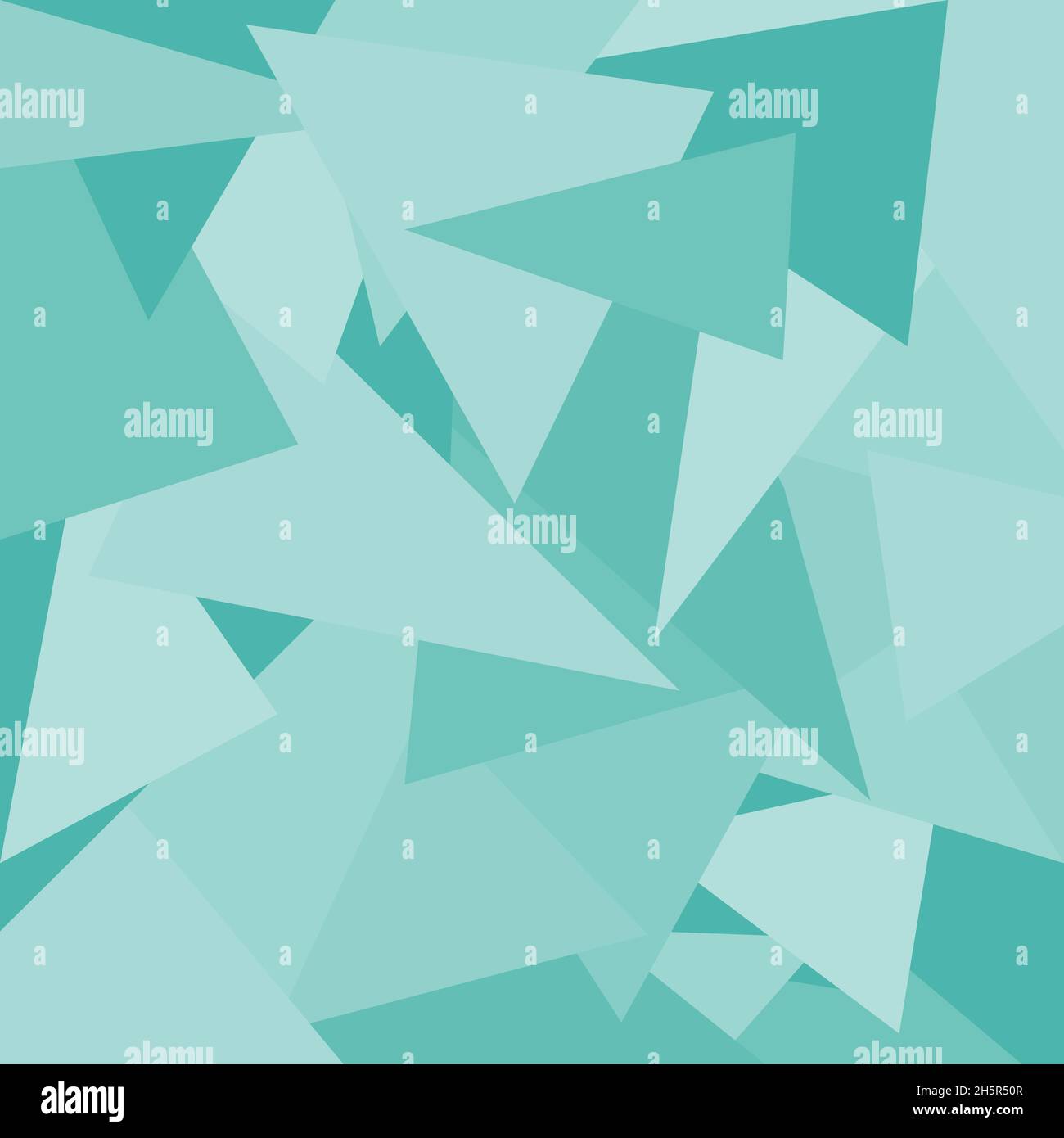 background of turquoise triangles of different colors, vector Stock ...