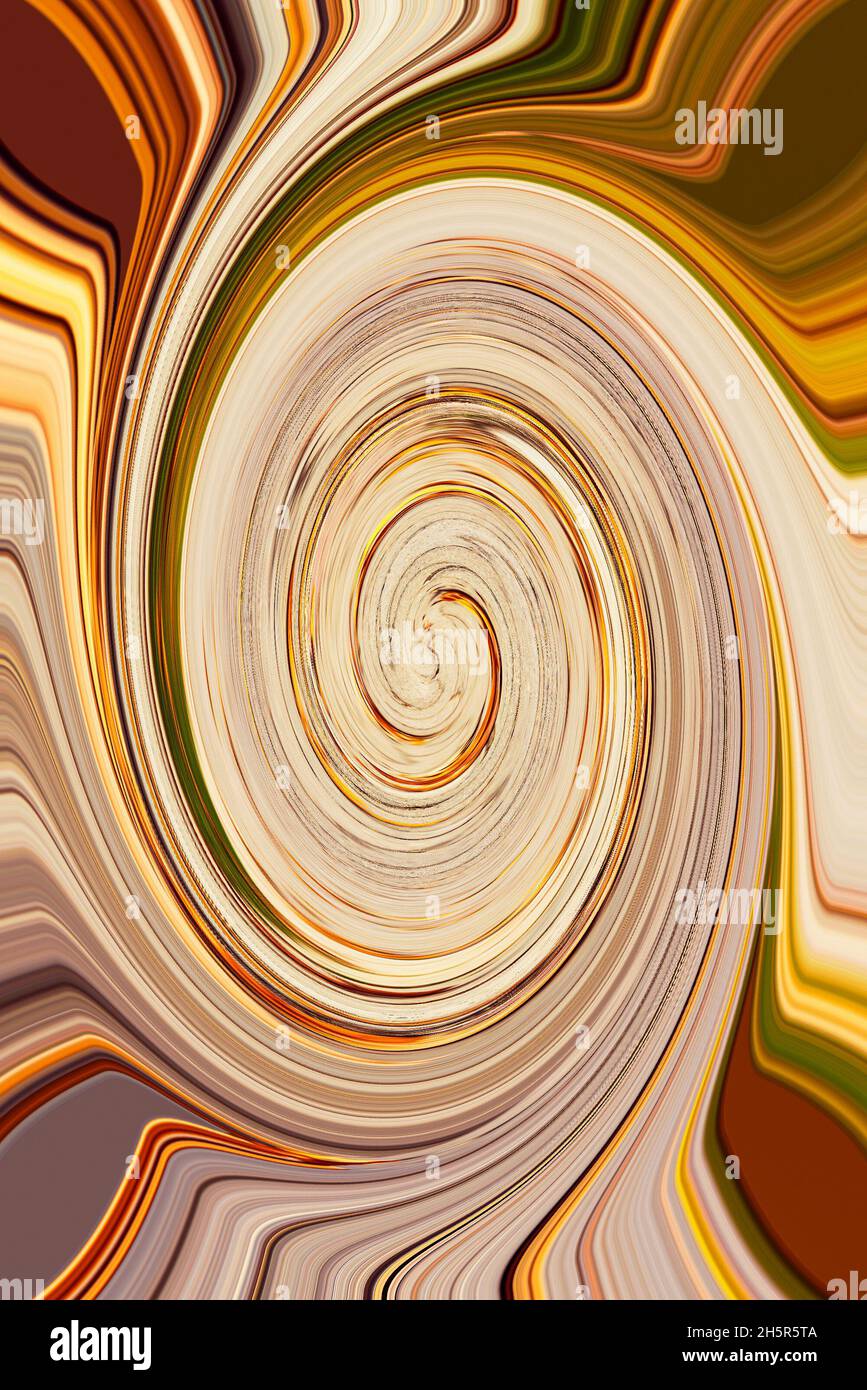 Modern swirl shaped background with brown tones, dynamic illustration ...