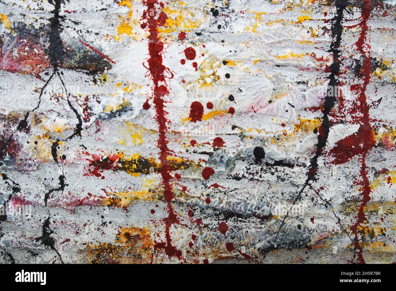 Abstract Splash color on grunge texture background Stock Photo - Alamy