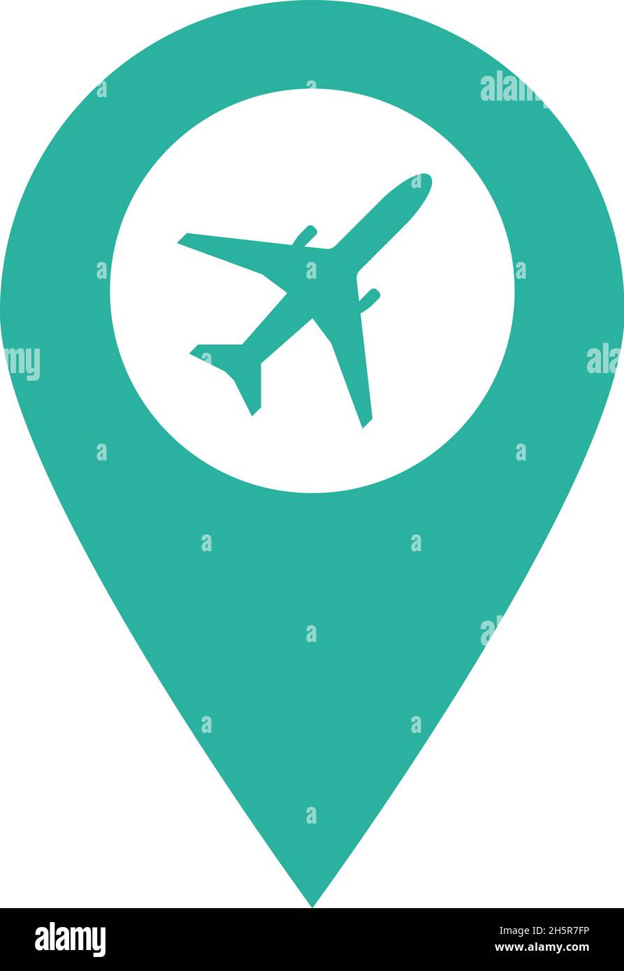 Airplane in flight maps hi-res stock photography and images - Alamy