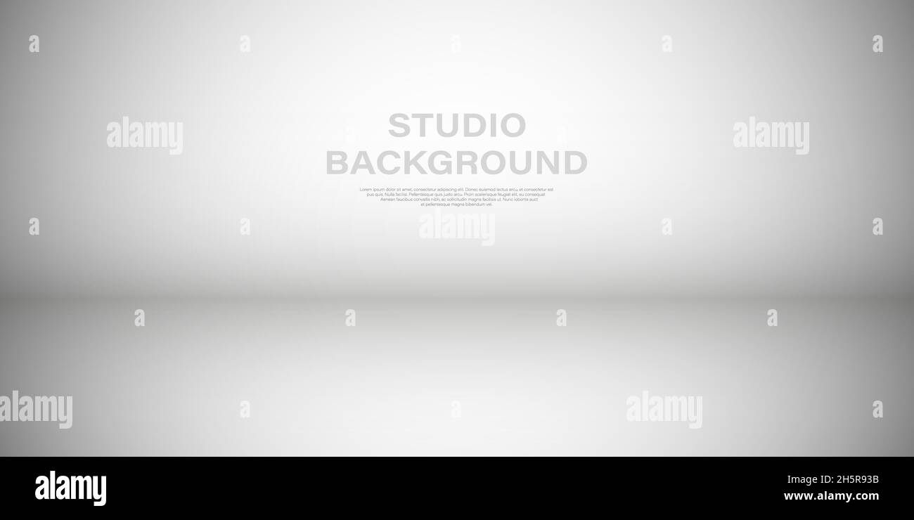 Studio blank vector background, empty space backdrop illustration Stock ...