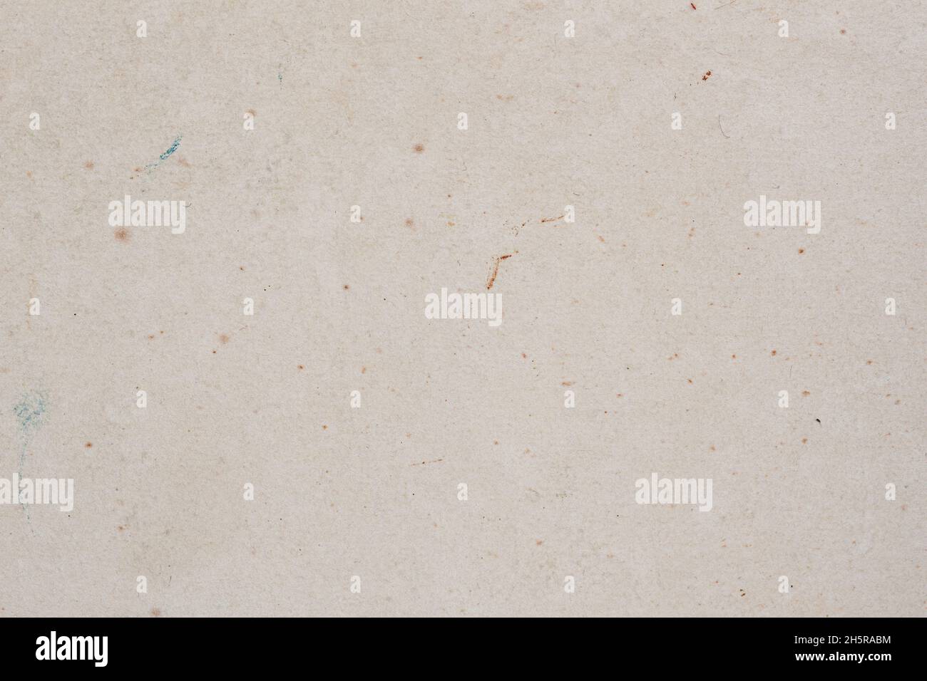 Texture of old paper with dirt stains, spots, inclusions cellulose ...