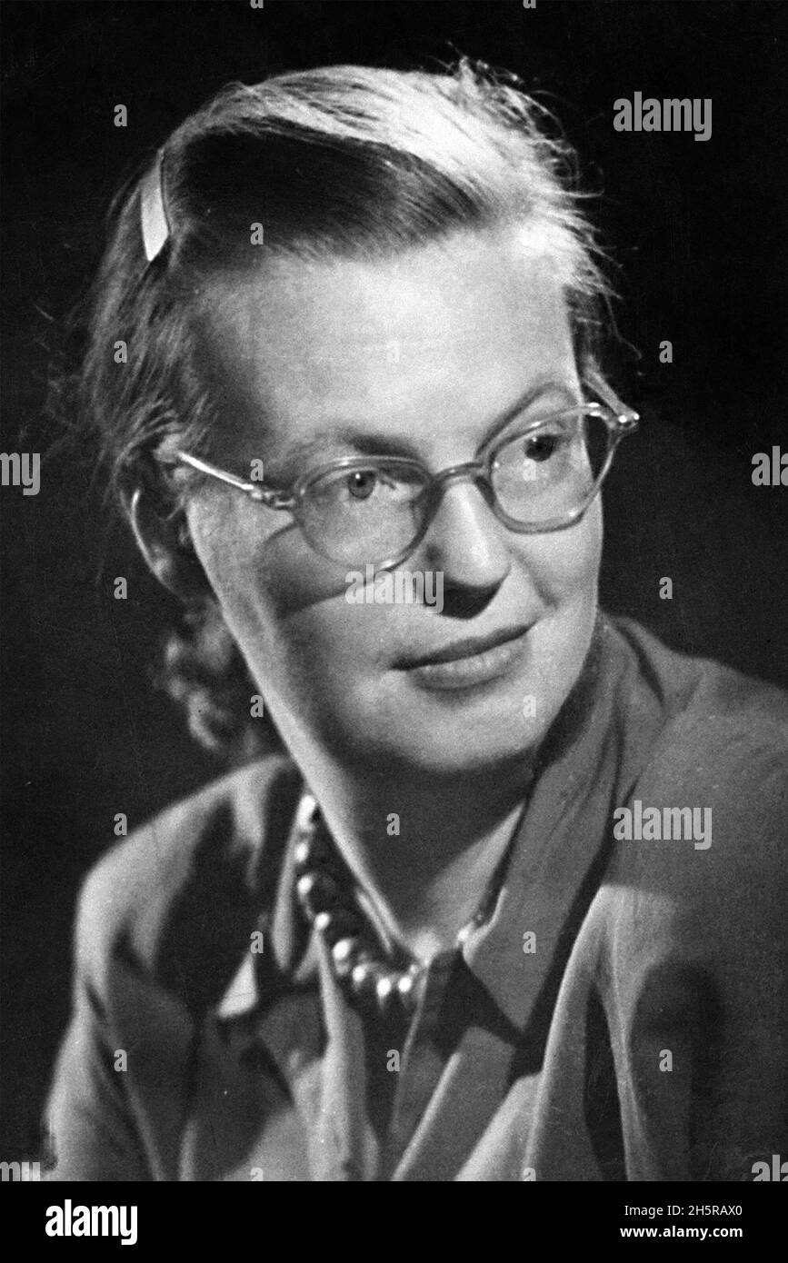 SHIRLEY JACKSON (1916-1965) American author who specialized in horror ...