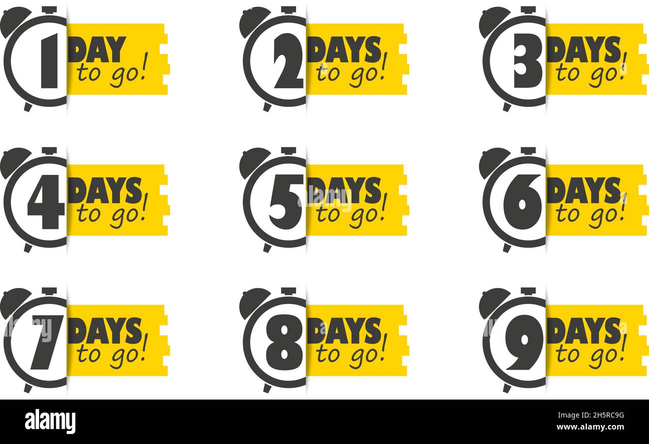 Count the hours Stock Vector Images - Alamy