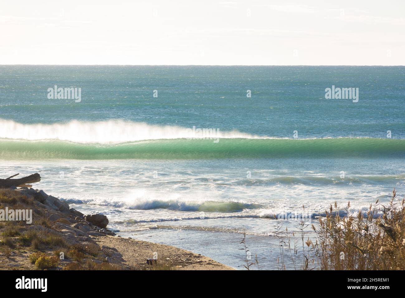 Waves, bad sea on the beach Stock Photo - Alamy