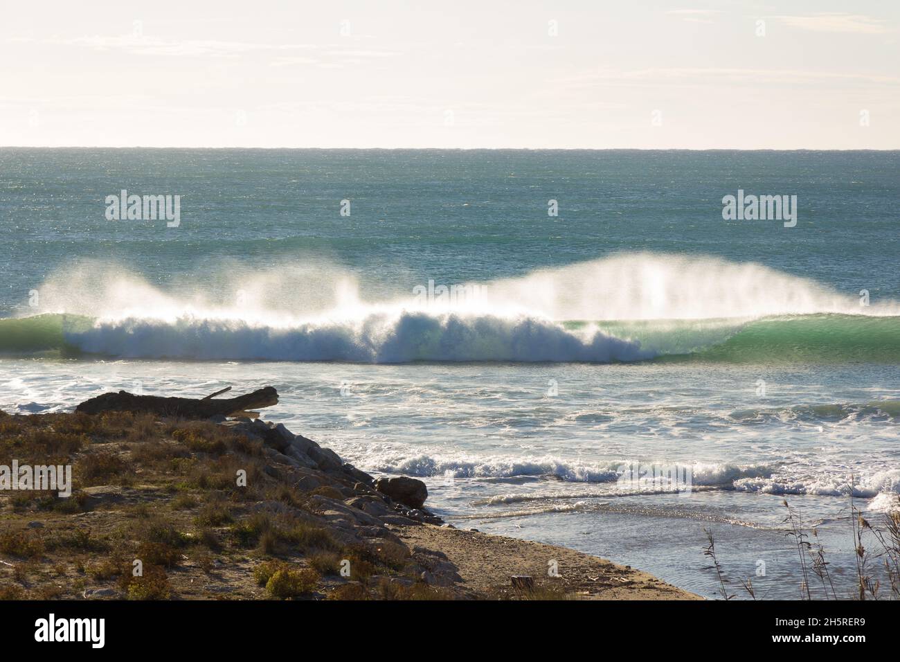 Waves, bad sea on the beach Stock Photo - Alamy