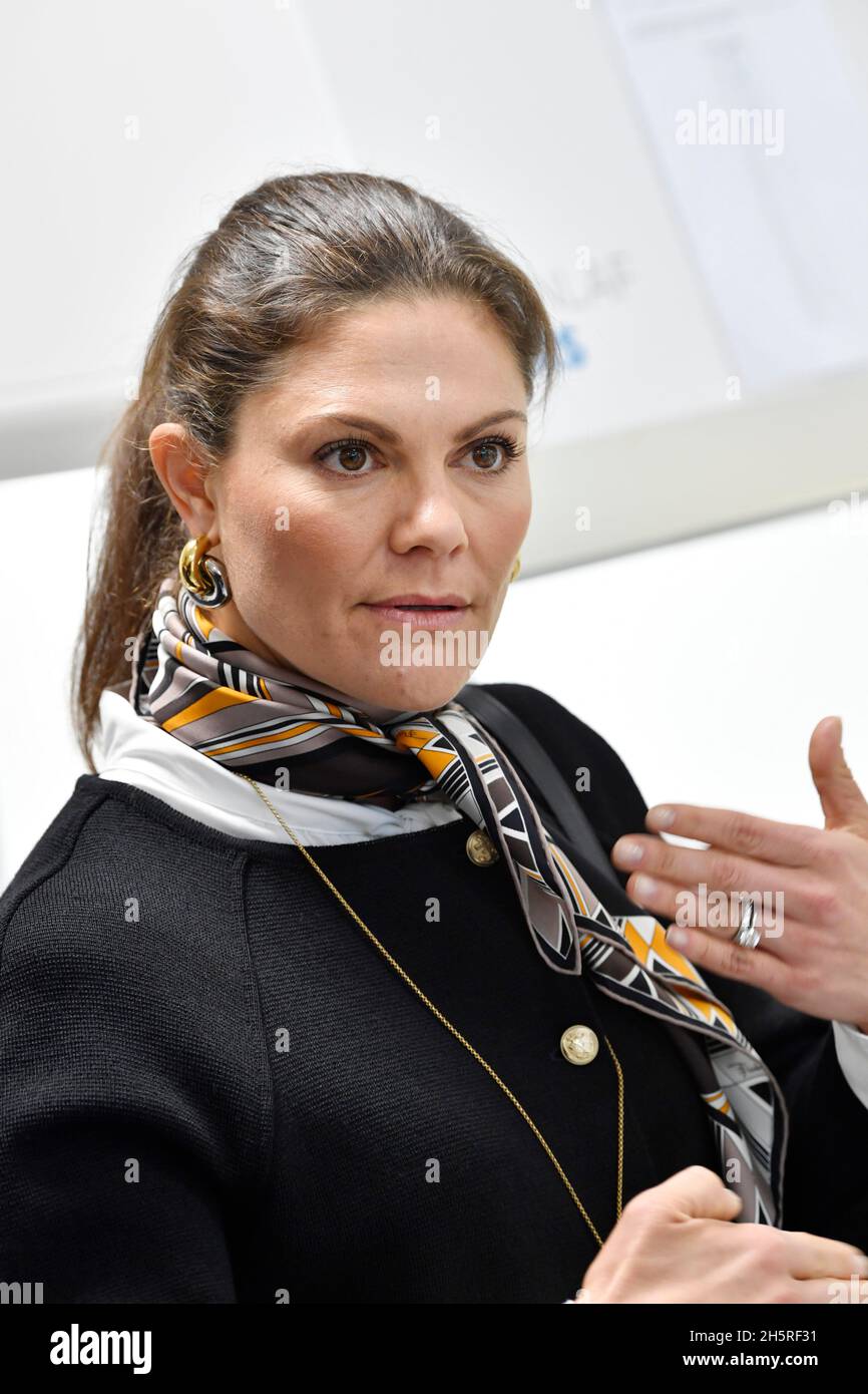 Crown princess victoria visits falu hospital in falun in dalarna hi-res stock photography and ...