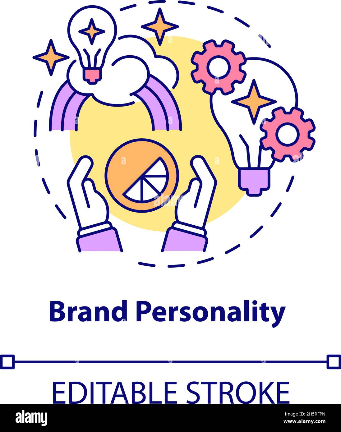 Promotion personality Stock Vector Images - Alamy