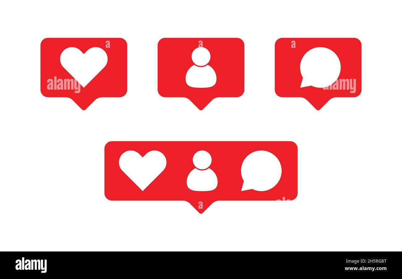 Like share subscribe social media Stock Vector Images - Alamy