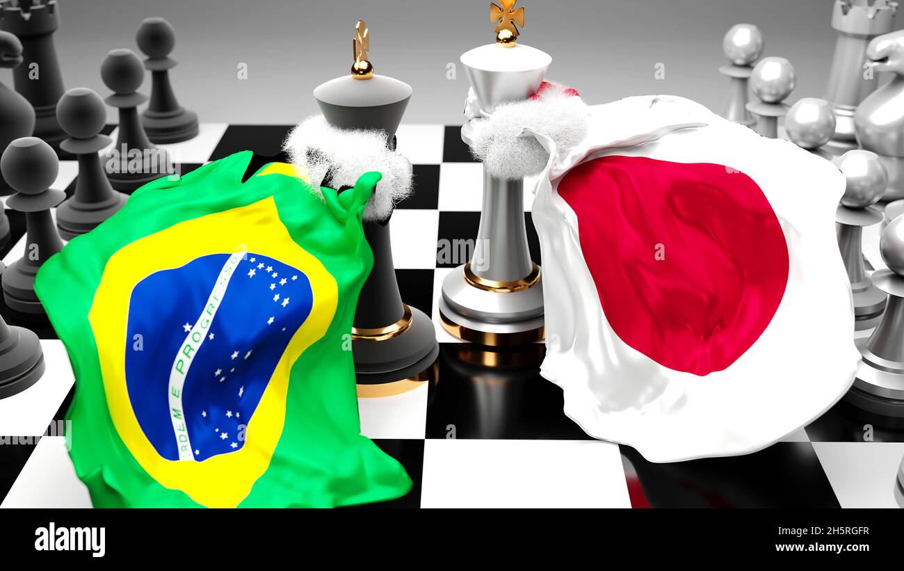 Brazil japan hi-res stock photography and images - Alamy