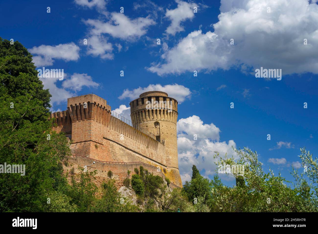 Brisighella, Ravenna province, Emilia-Romagna, Italy: exterior of the ...