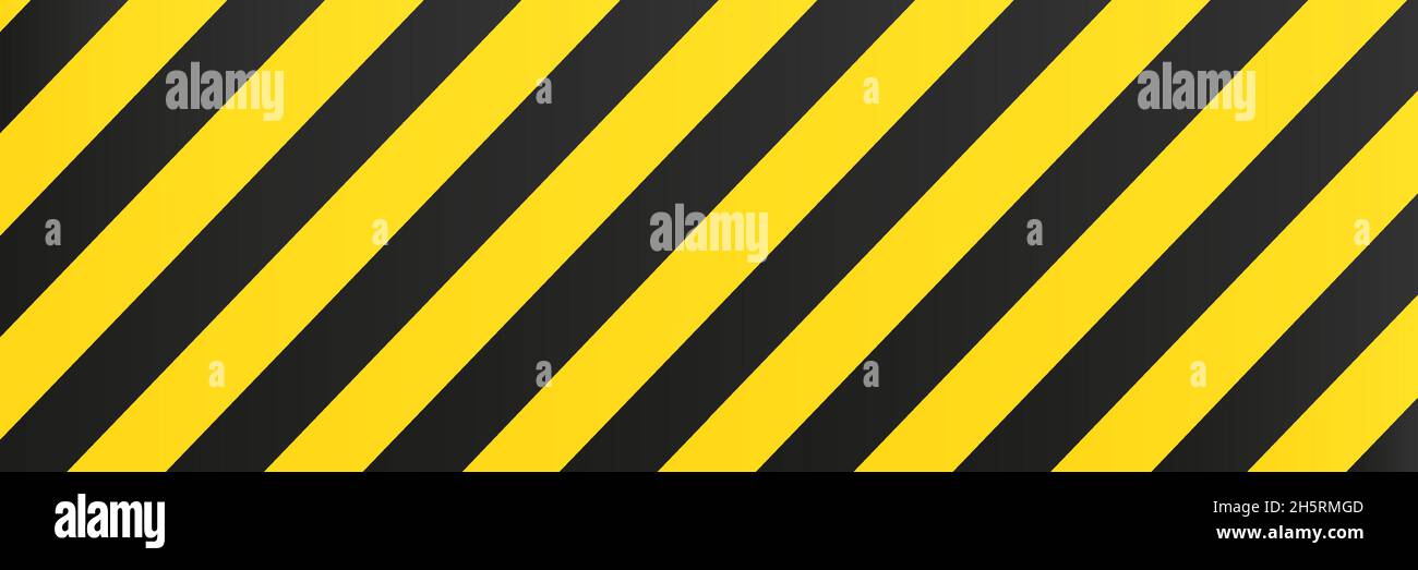 Yellow black background stripes. Risk sign abstract pattern vector ...