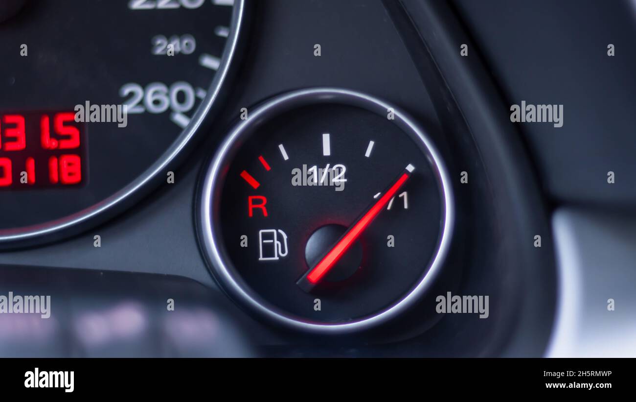 Car illuminated dashboard instrument hi-res stock photography and ...