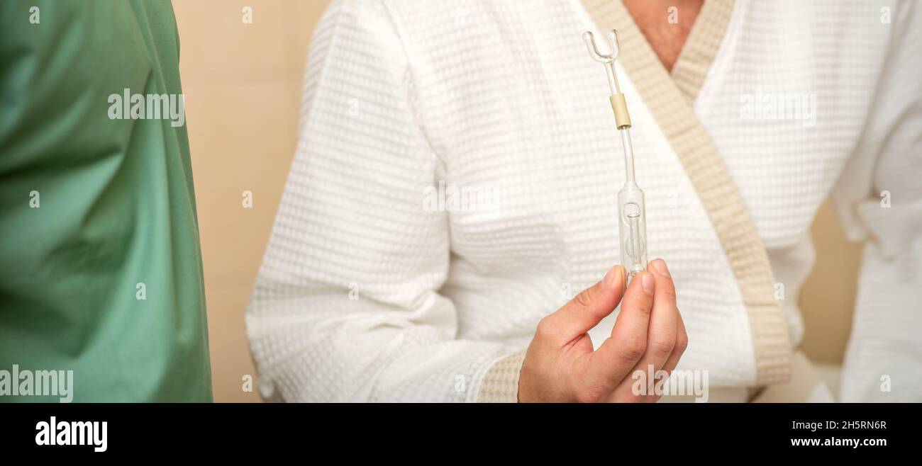 Young caucasian man receiving nasal inhalation Maholda with essential ...