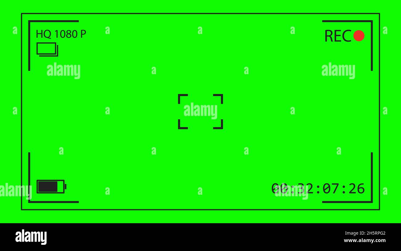 Green screen record camera viewfinder hi-res stock photography and ...