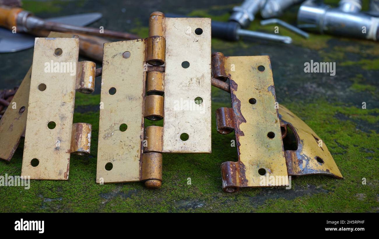 Close-up of carpentry equipment Stock Photo - Alamy