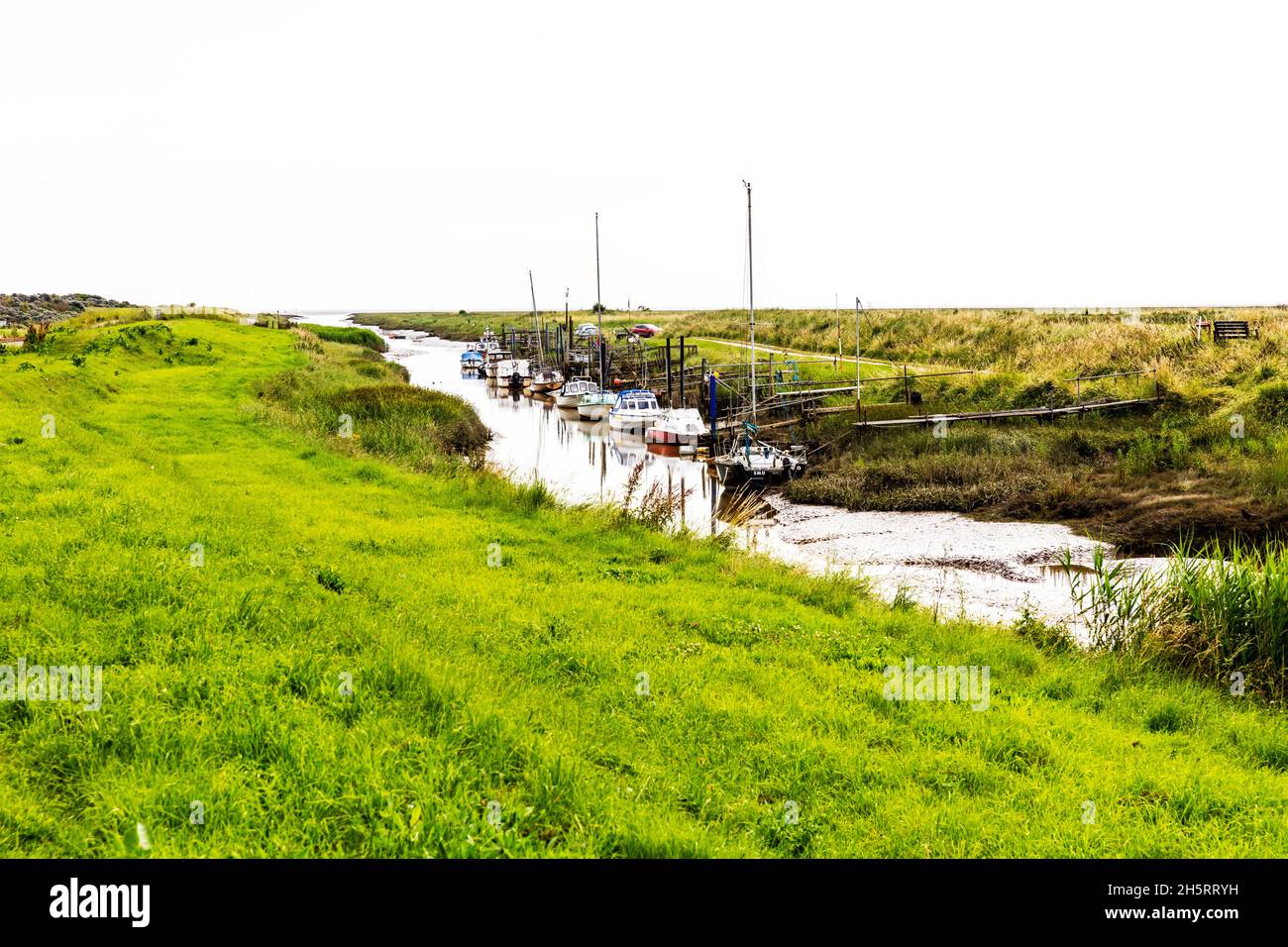 Saltfleet Haven, Lincolnshire, UK, England, Saltfleet, Estuary ...