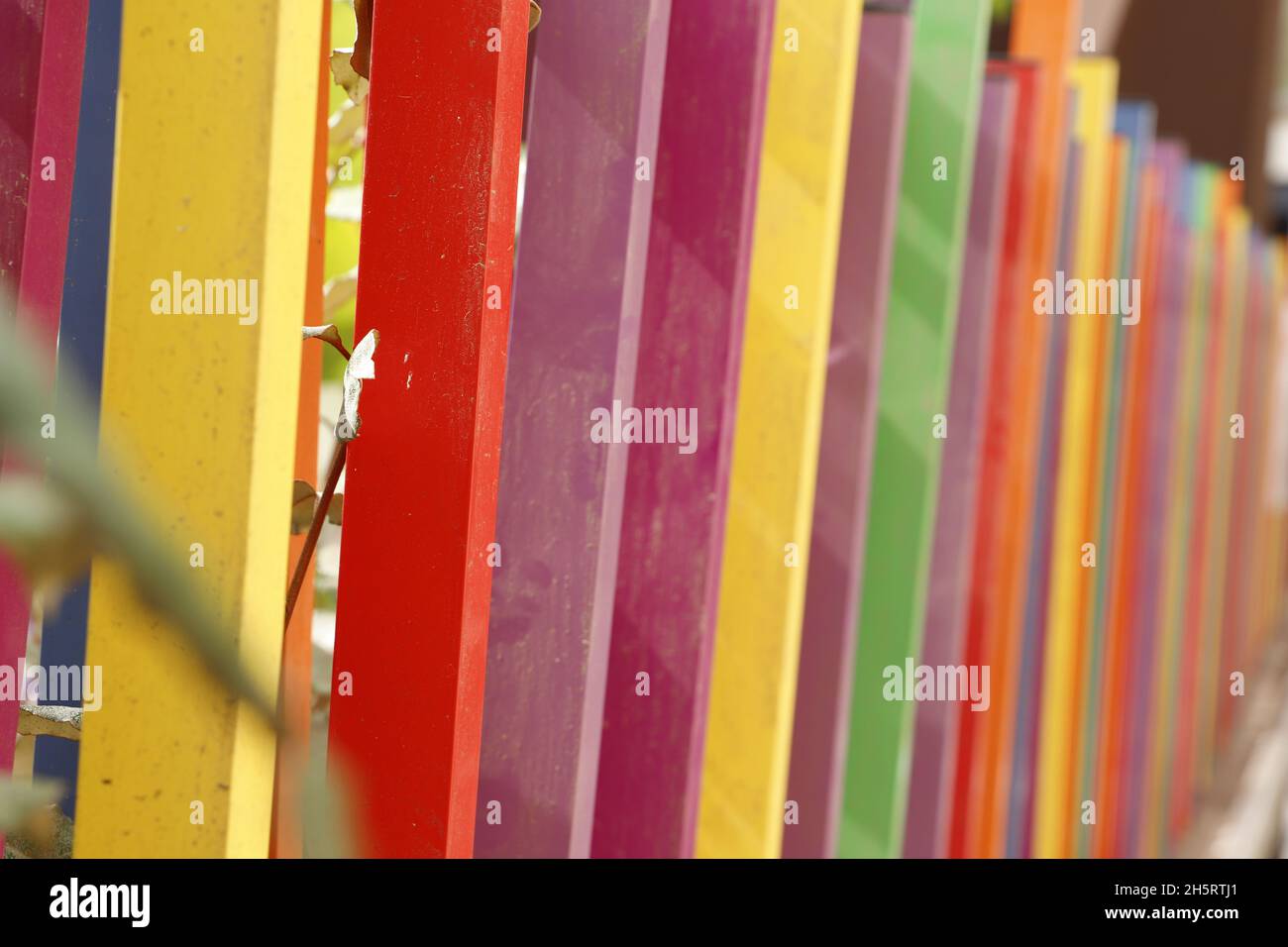 art work of colored pipes Stock Photo - Alamy