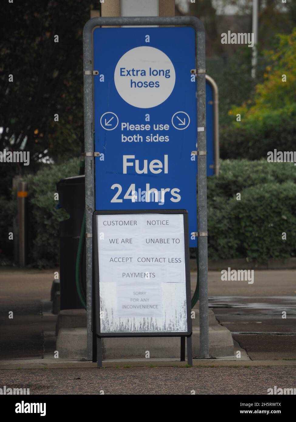 Tesco petrol station closed hi-res stock photography and images - Alamy
